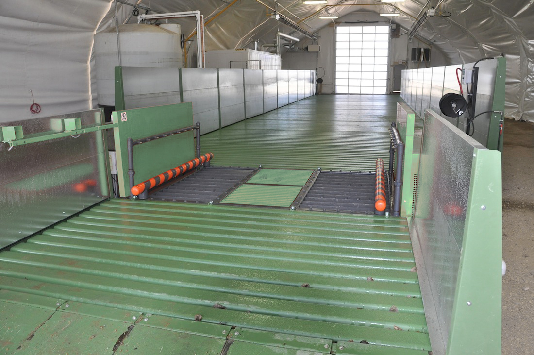 An Instant Wash Rack With Automatic Undercarriage Wash by Hydro ...